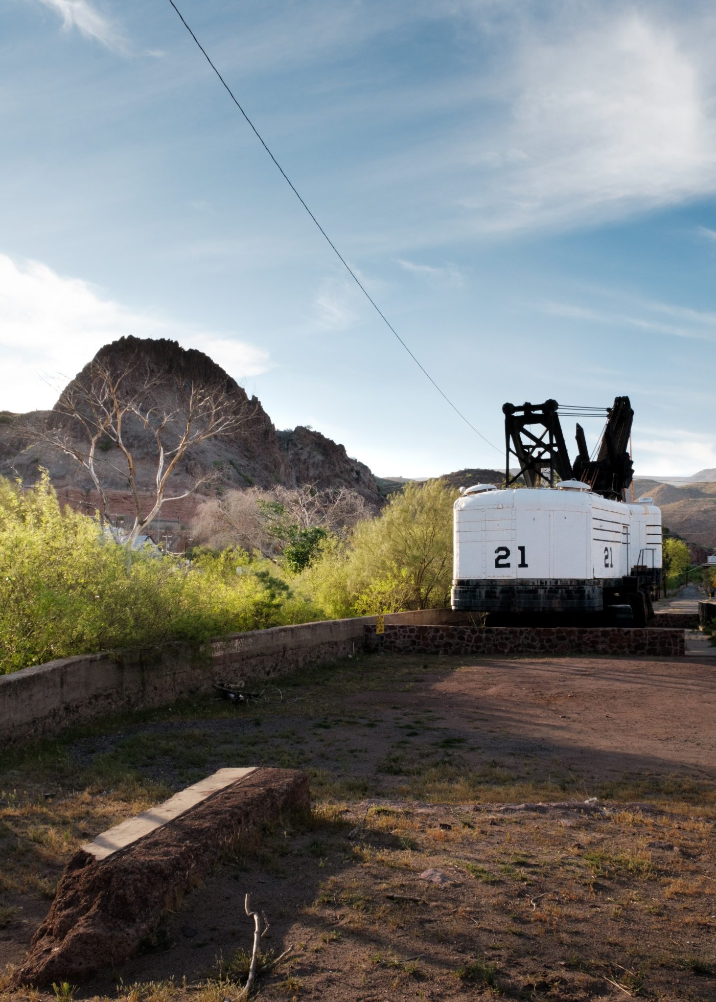 Sunset in a mining town – Time Well Spent